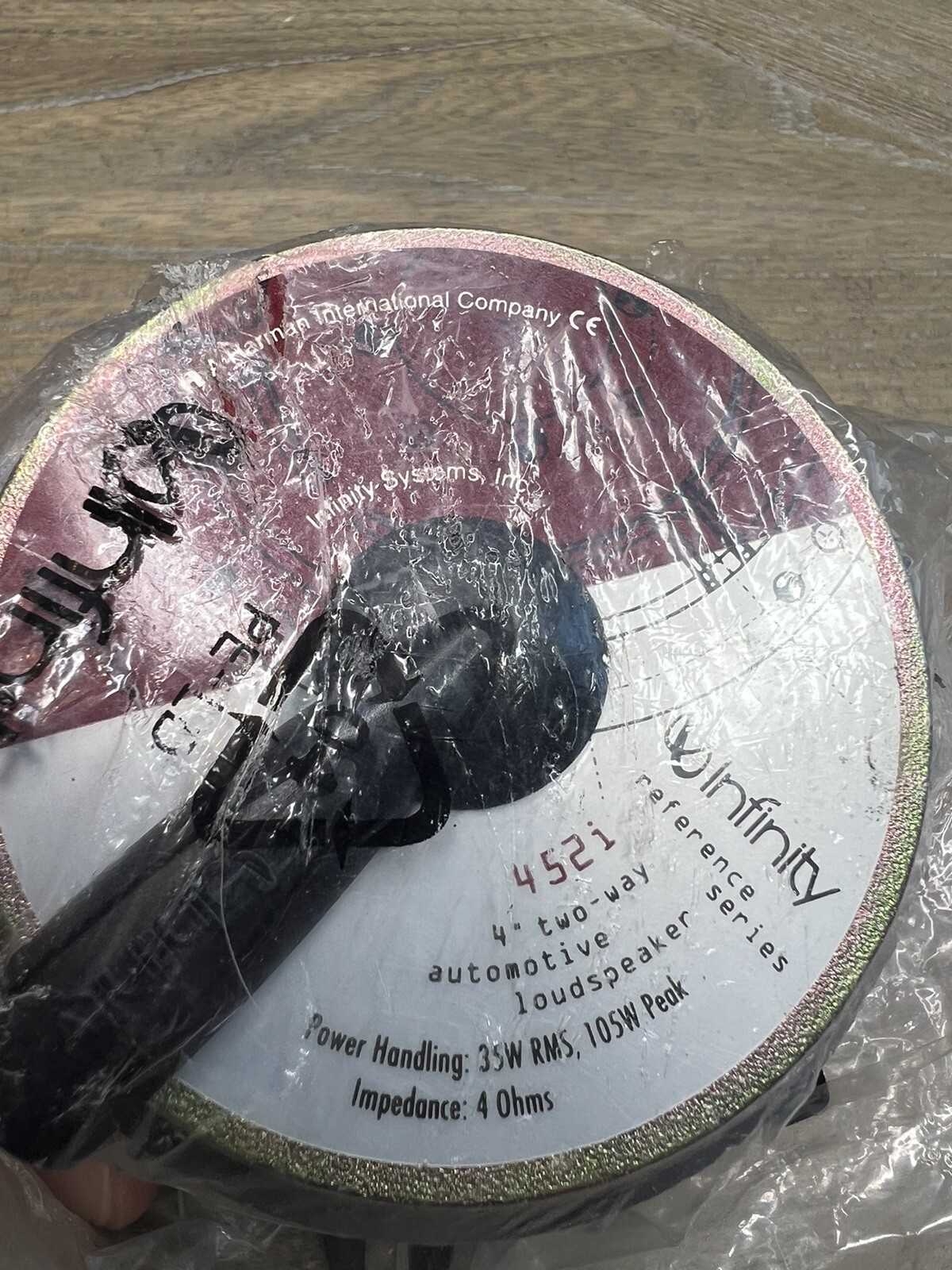 Infinity reference series 452i two-way automotive loudspeaker - Vintage ...