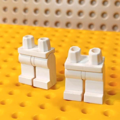 LEGO Scrubs Dentist Pants Uniform Slacks Lot of 2 White LEGS Bakery ...