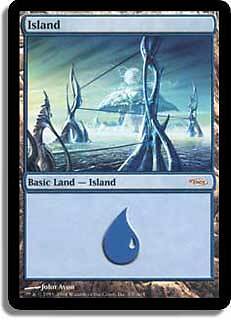 Island (Arena 2004) Promo HEAVILY PLD Land Special MAGIC GATHERING CARD ...