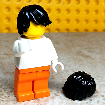 LEGO Long Bangs Hair Girl Boy Unisex Wig Swept to the Side Skater ...