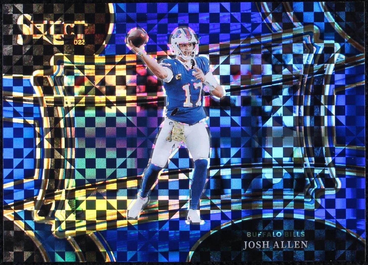 2023 Panini Select - Field Level Josh Allen #310 Blue Prizm /49 for ...