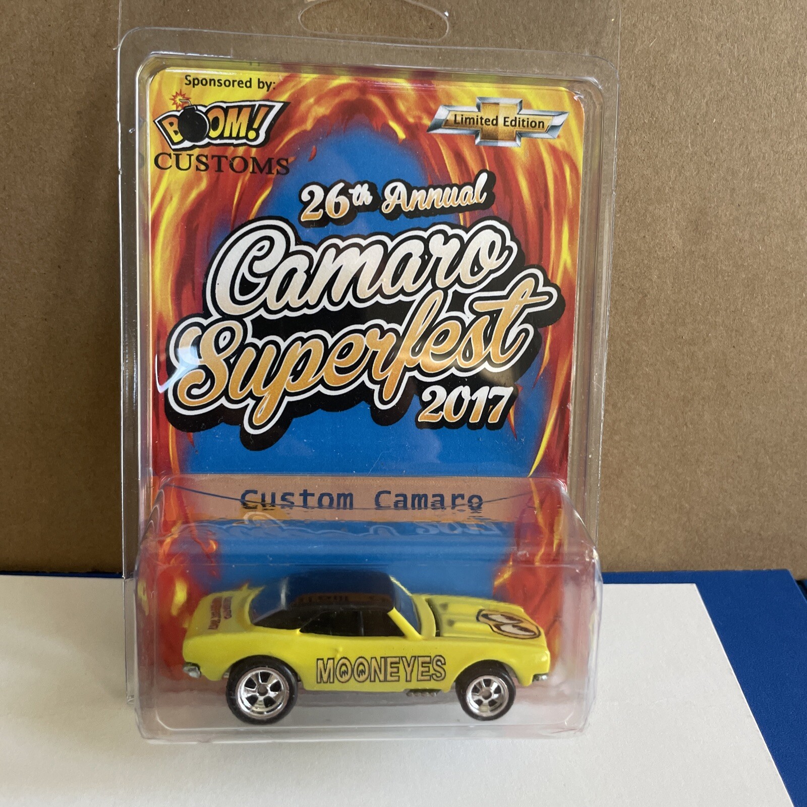 HOT WHEELS '67 CAMARO CS Customs Chris Stangler MOONEYES | eBay
