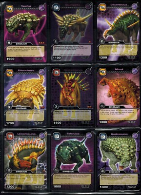 Page-of-9 DINOSAUR KING UD TCG DKCG [Kentrosaurus][Sauropelta] 2 Silver ...