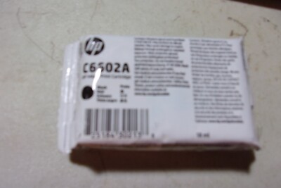HP C6602A Black Ink Cartridge | eBay