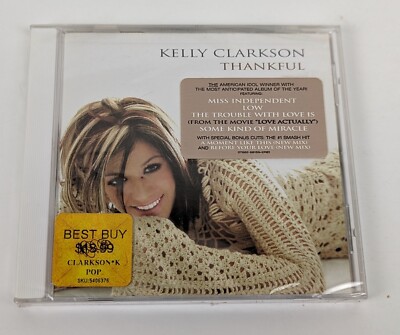 Kelly Clarkson Thankful CD 2003 Sealed RCA With Hype Sticker | eBay
