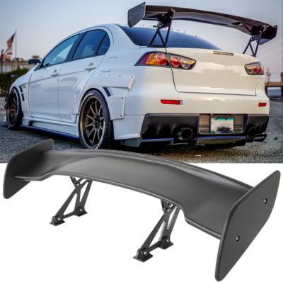 47" Rear Spoiler Racing GT Style Trunk Wing For Mitsubishi Lancer EVO ...