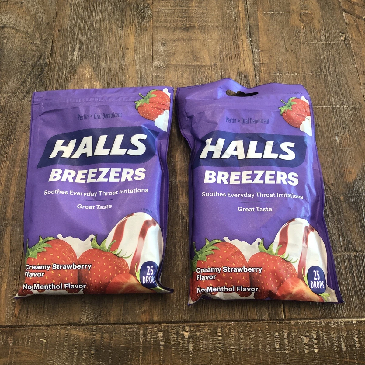 Halls Cough Drops Breezers