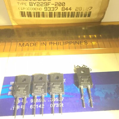 10PCS(pieces)New BY229F-200 Transistors Chip TO220F ORIGINAL KK | eBay