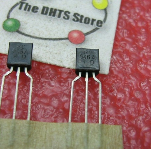 BC546A Vishay Silicon NPN Transistor TO-92 BC546 - NOS Qty 5 | eBay