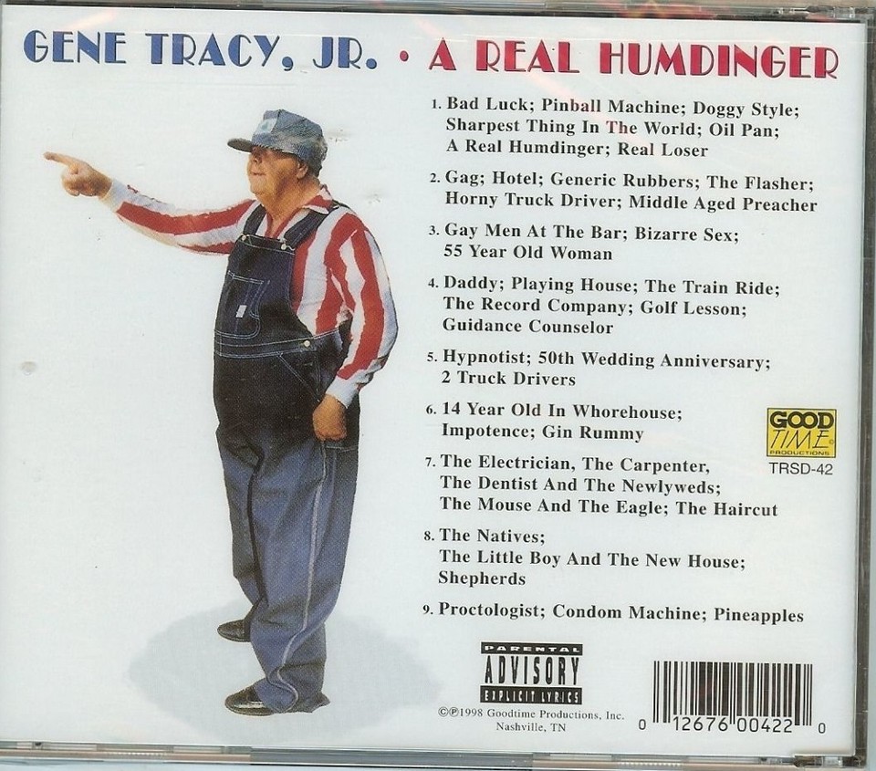 GENE TRACY JR. - A REAL HUMDINGER - CD - NEW | eBay