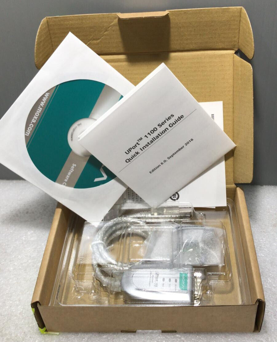 THE MOXA GROUP USB-TO-SERIAL ADAPTOR UPORT 1130 V1.4.1 | eBay