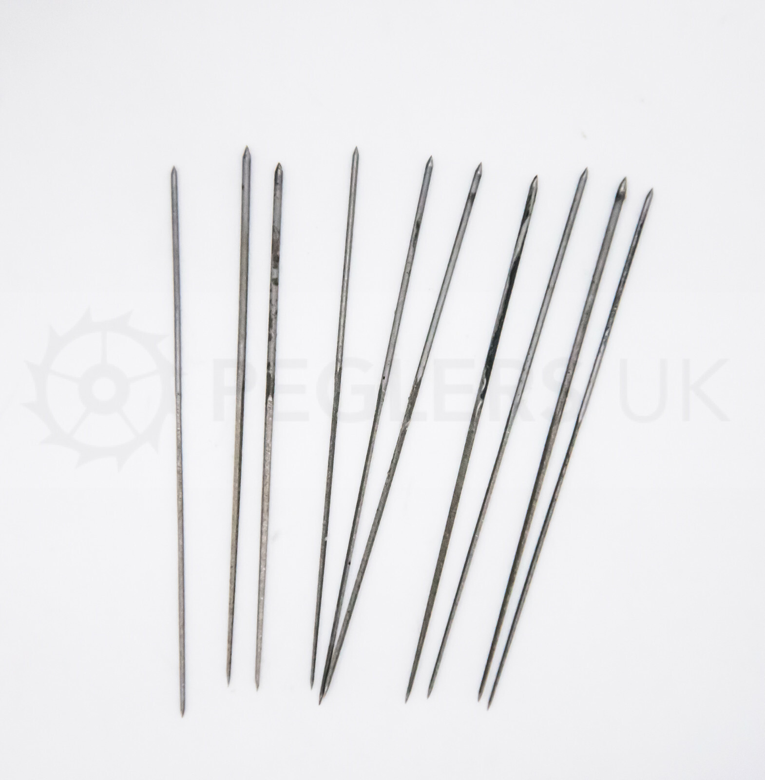 Set of 10x Fine Cutting Broaches 0.6 - 0.8mm Clock Watch Repair Tools 5 ...