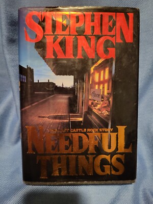 Stephen King Needful Things First Edition 1991 Hard Cover Horror 1st ...