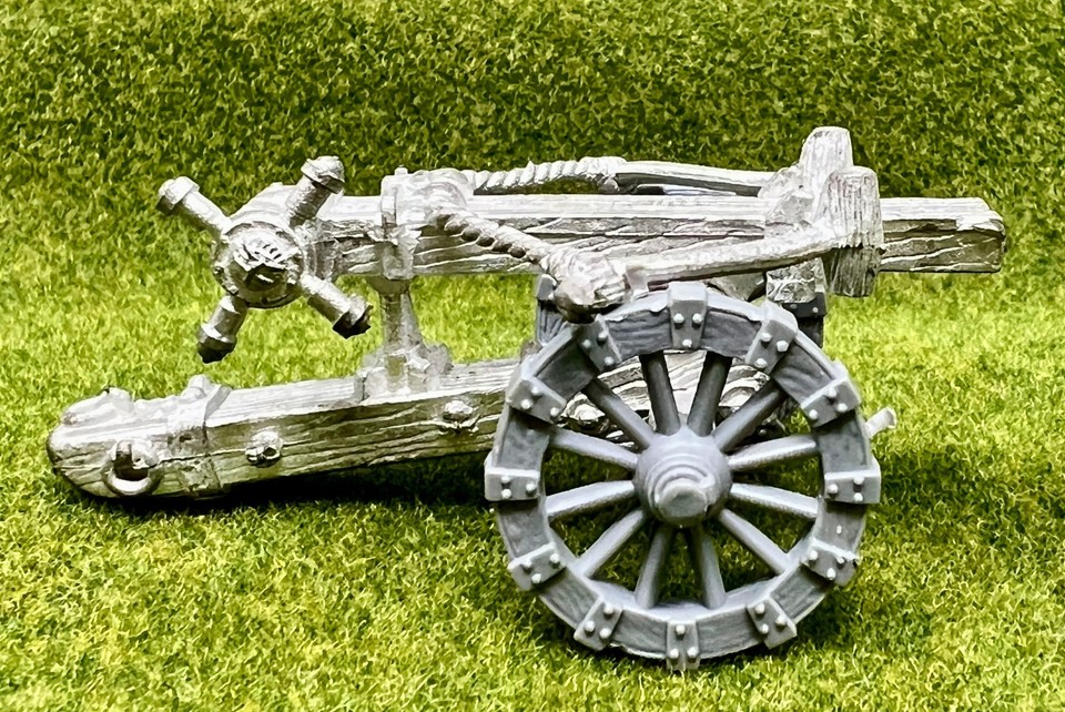 Warhammer Fantasy Battles: Dwarf Bolt Thrower & Crew (Metal, Assembled ...