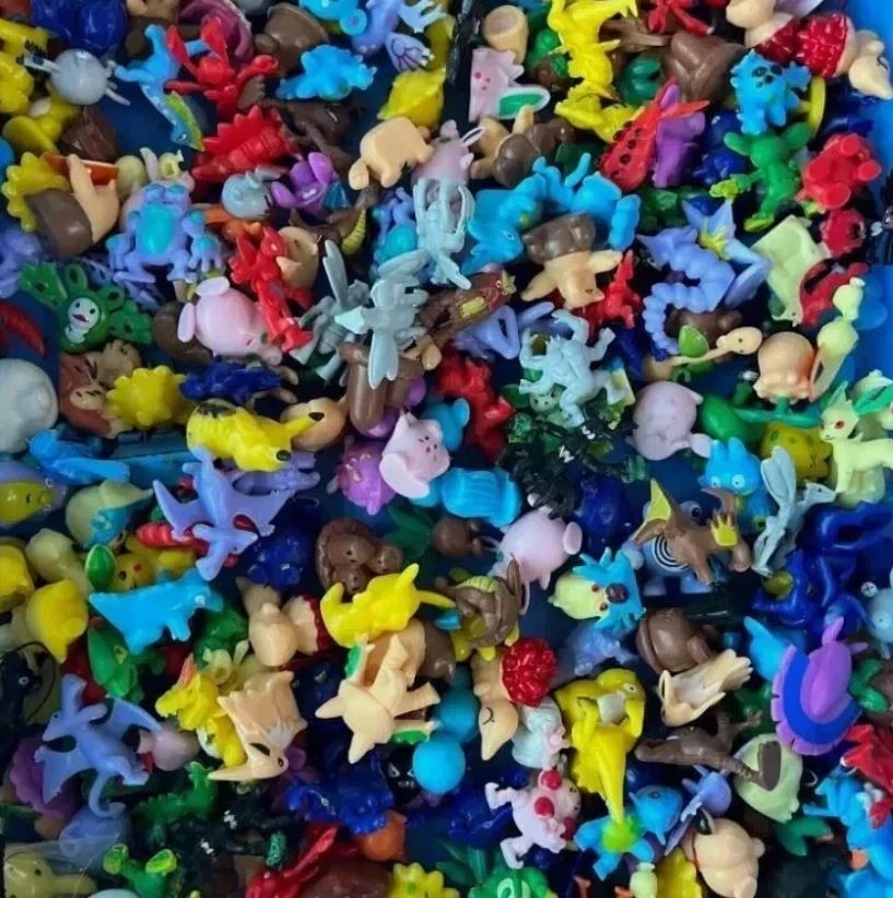 144 Pokemon Mini Figure Toys Pikachu Action Figures | Kids Gift |Party ...