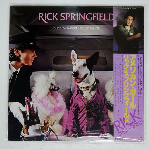 RICK SPRINGFIELD SUCCESS HASN'T SPOILED ME YET RCA RPL8127 JAPAN OBI ...