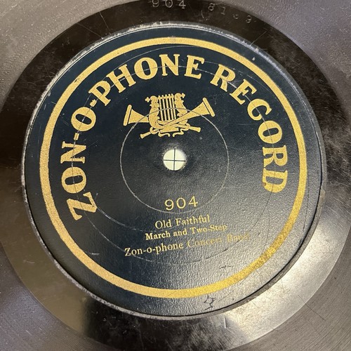 1907 Zonophone 78rpm Record - Old Faithful - Two Step | eBay