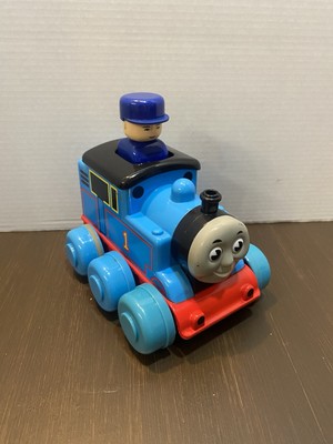 Thomas The Tank Engine Push Train Driver Activated Movement 2003 Tomy ...