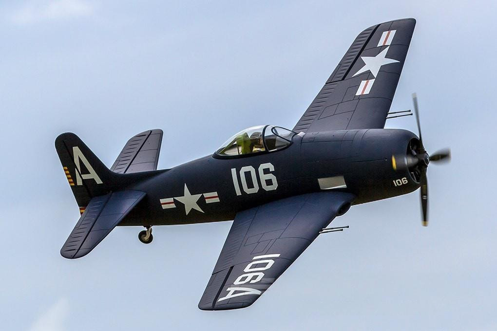 RC Airplane Aircraft Warbird Fighter FlightLine F8F-1 Bearcat PNP ...