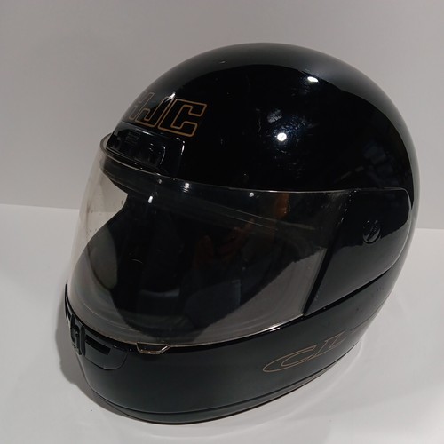 HJC CL-10 SNELL M90 Motorcycle Helmet W/ GE CYCOLOY | Black | Gloss ...
