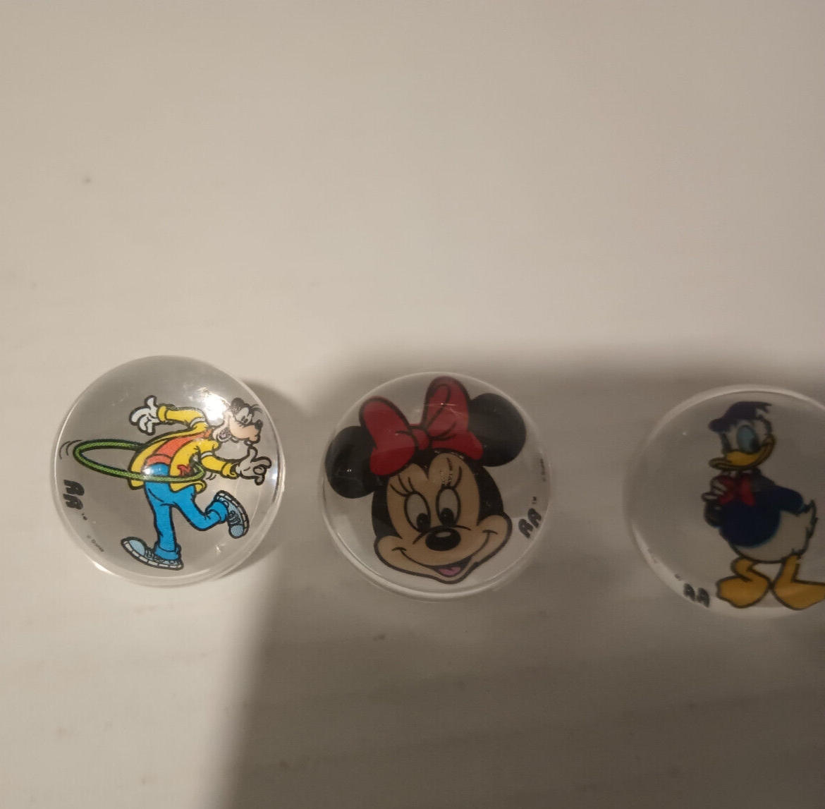 Disney Vintage Rad Rollers Mickey Action Marbles Collection Goofy ...