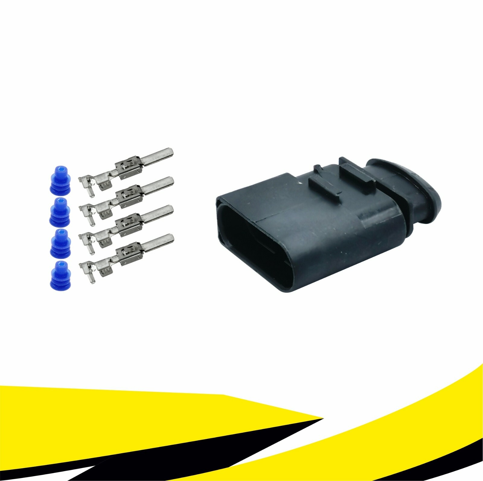 Stecker 4-polig Reparatursatz 1J0973824 für VW AUDI SKODA SEAT JPT ...