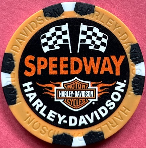 Harley Davidson Wide Print Poker Chip from Speedway HD in Concord, NC ...