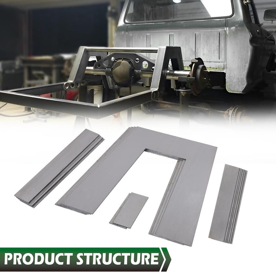 Universal Weld on Lowering Truck Under Bed Frame 10" Step C Notch Kit 2 ...