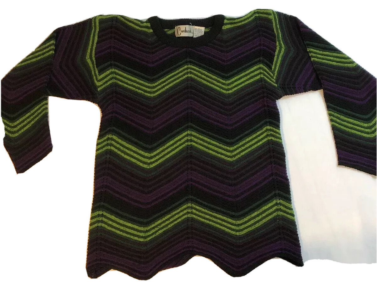 Women’s Vintage Carducci Large Acrylic Blend Sweater | eBay