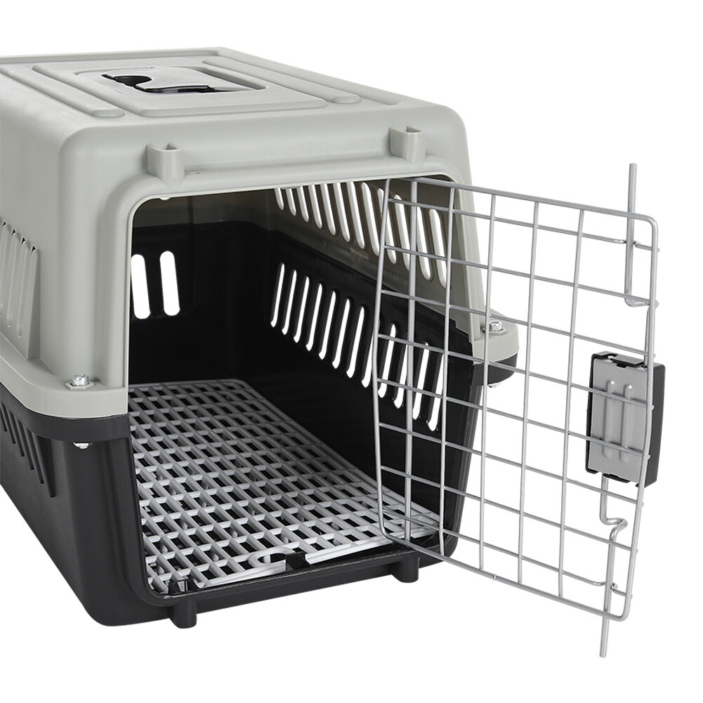 Medium Portable Dog/ Cat Carrier Box Puppy Pet Transporter Cage Vet ...