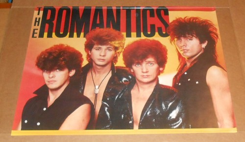 The Romantics 1983 Original Promo Poster Band Shot 33x26 | eBay