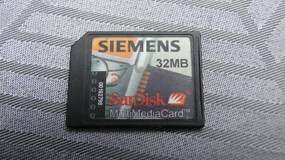 Siemens 32mb MMC Micro Memory Flash Card SanDisk | eBay UK