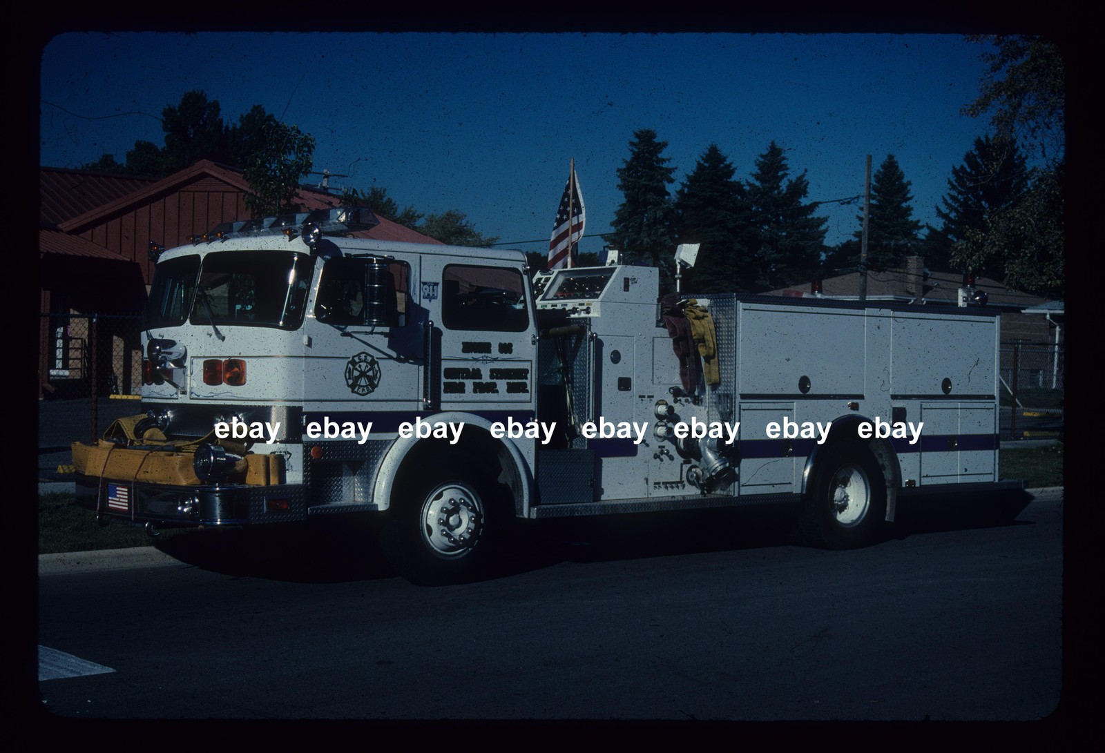 Central Stickney FPD IL 1970 Duplex Howe 1993 RPI pumper Fire Apparatus ...