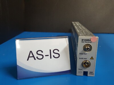 Agilent 81495A : Ref Receiver AS IS SELLING | eBay