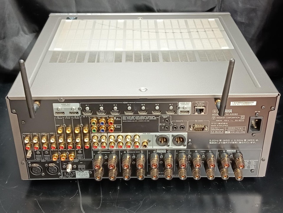 YAMAHA RX-A3080 AVENTAGE 9.2-Channel AV Receiver Dolby Atmos DTS-X ...