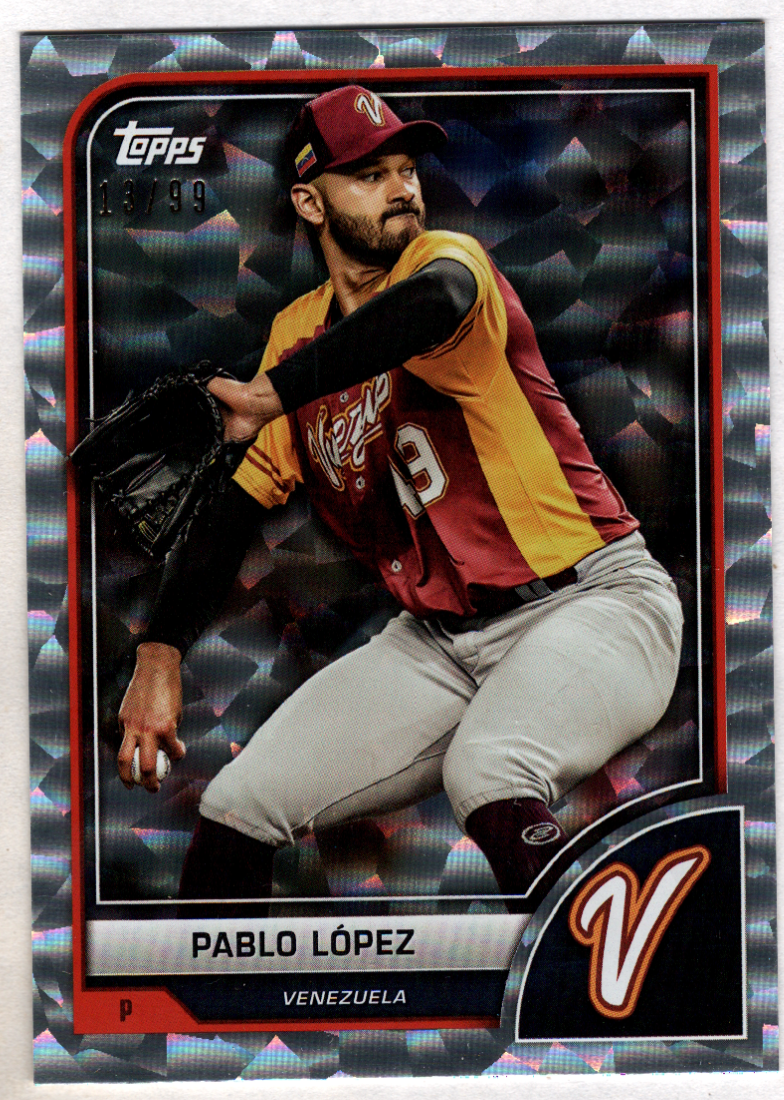 Pablo Lopez 2023 Topps WBC Silver Ice /99 | eBay