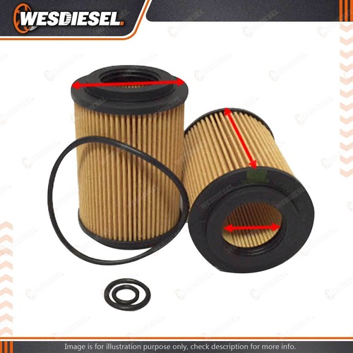 Wesfil Oil Filter fits Honda CRV RM NSX NC T Turbo Petrol DI DOHC 24V ...