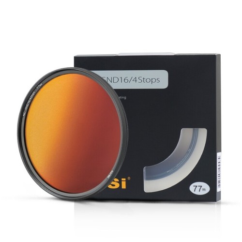 Nisi NC 4 Stop GND16 1.2 GC-GRAY Graduated ND Filter 67mm 72mm 77mm ...