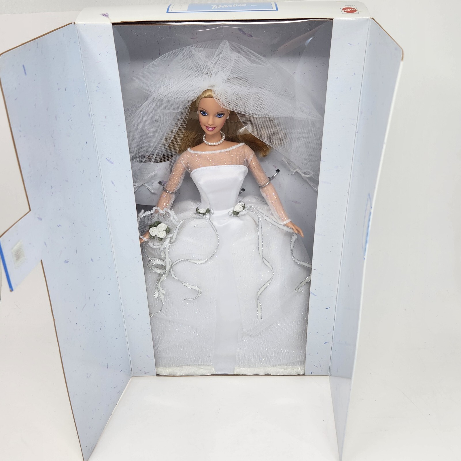 1999 BLUSHING BRIDE BARBIE DOLL # 26074 BLONDE MATTEL NEW IN BOX ...