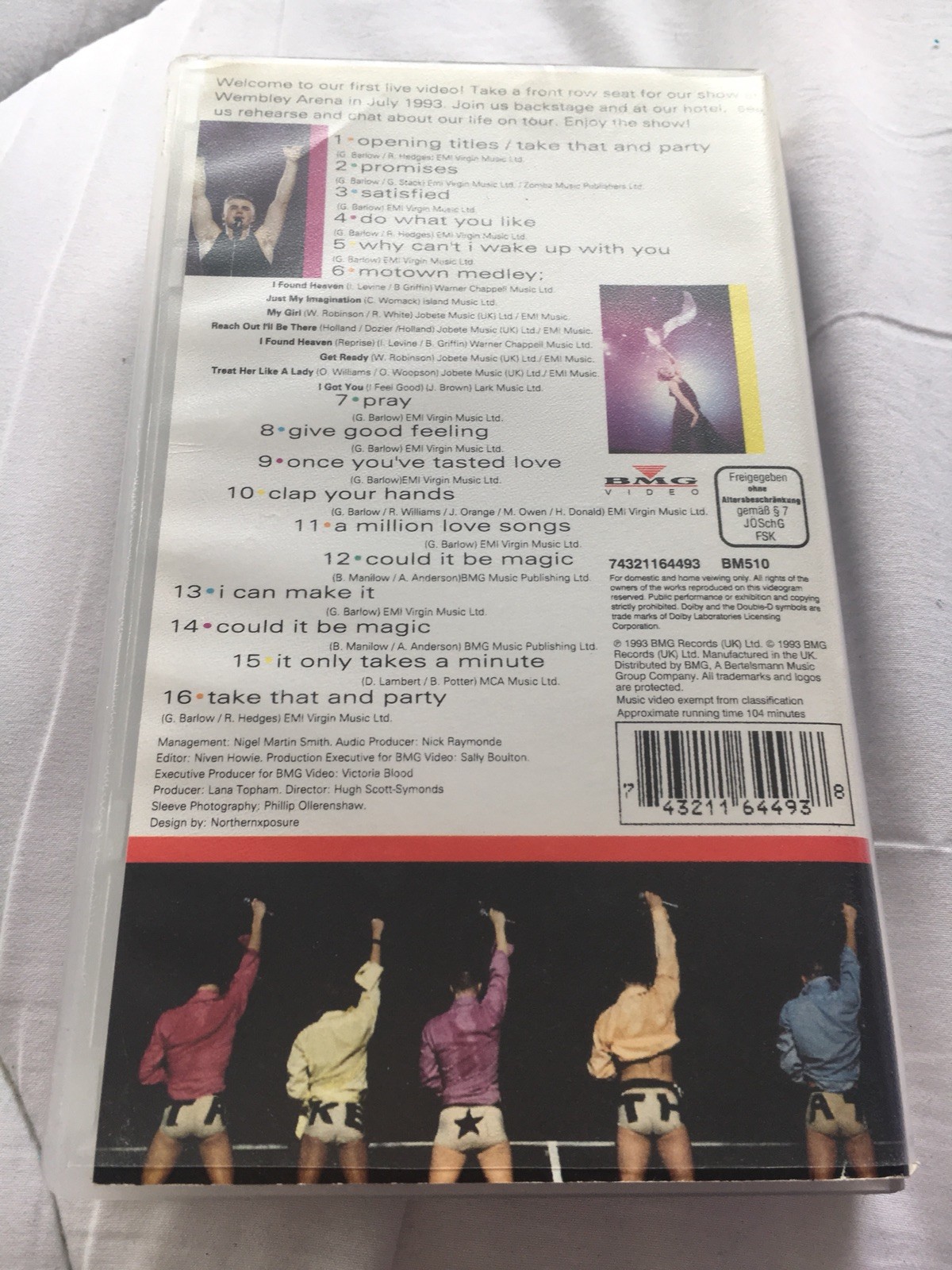 Take That And Party (Video And CD) (VHS) for sale online | eBay