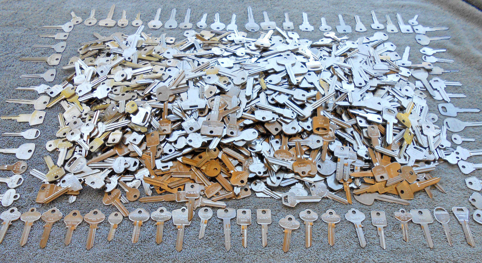 Lot of 5 Lbs Misc Key Blanks HOUSE,CARS... LOCKSMITH, ART, CRAFT... | eBay