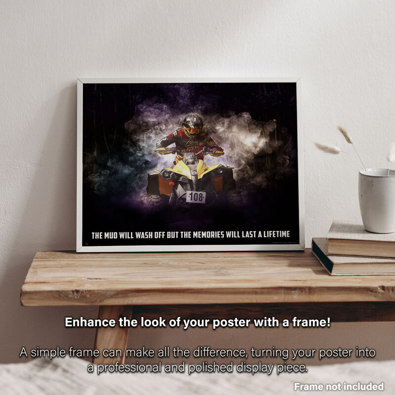 Four wheeler ATV UTV Offroad Vehicle Powersports Poster Print Wall ...