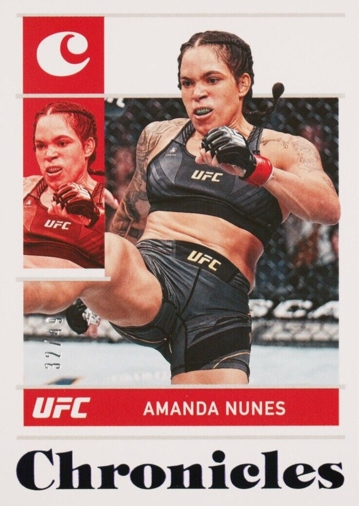 2022 Panini Chronicles UFC - Purple #49 Amanda Nunes /49 for sale ...
