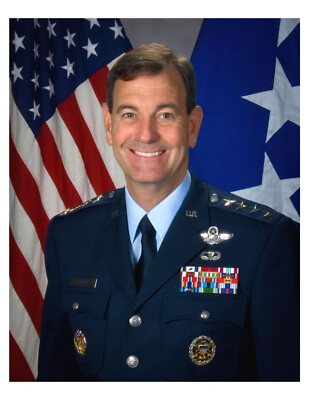 United States Air Force General Stephen R. Lorenz 8x10 Photo On 8.5" x ...