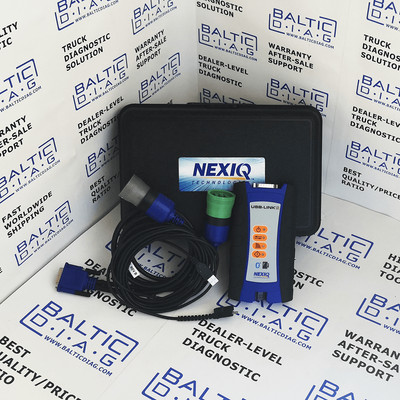 NEXIQ ORIGINAL USB-LINK 2 RP1210 DIAGNOSTIC KIT INTERFACE AND CABLES ...