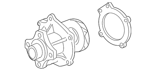 Genuine GM Engine Water Pump 12620226 | eBay