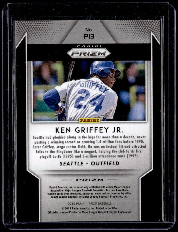2019 Panini Prizm Profiles #P13 Ken Griffey Jr | eBay