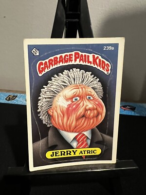 Garbage Pail Kids Chrome Series 6 - Jerry Atric 239a Purple #’d 148/250 ...