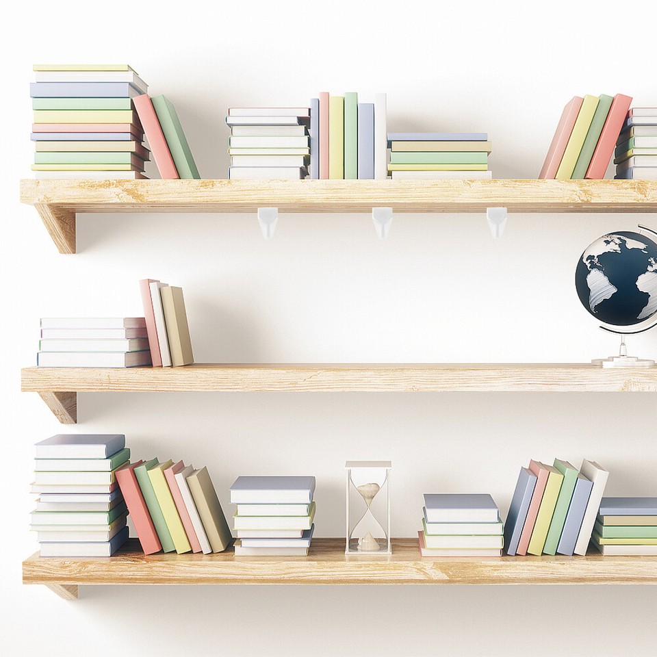 100 Pcs Schrank Regal Clips Anzeige Schwebende Regale Steckbrett | eBay