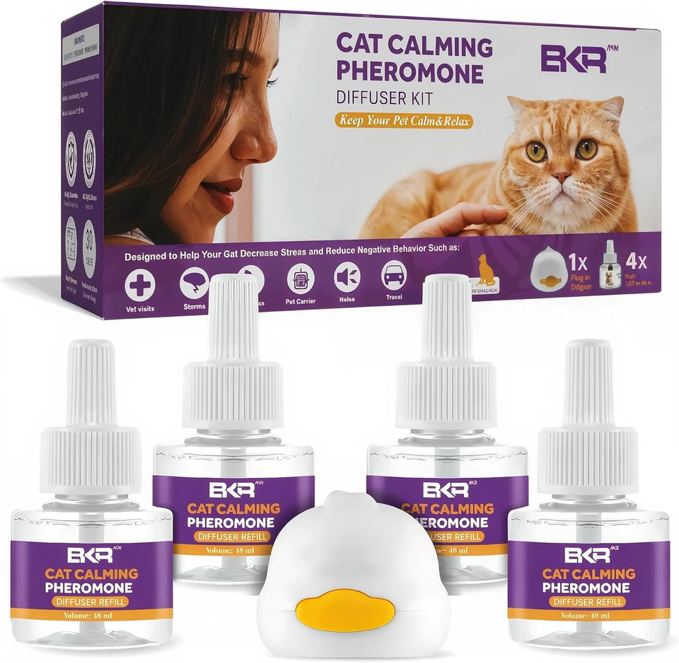 Cat Pheromones Calming Diffuser 5 in 1 Therapet Md for All Cats ...